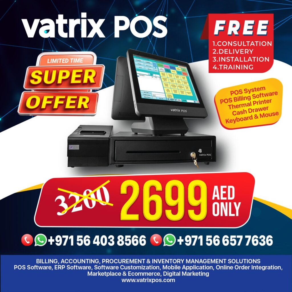 Vatrix Solutions – Retail POS, Restaurant POS, ERP Solution